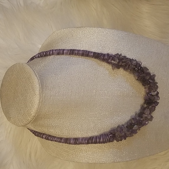 Jewelry | Purple Shell Necklace | Poshmark